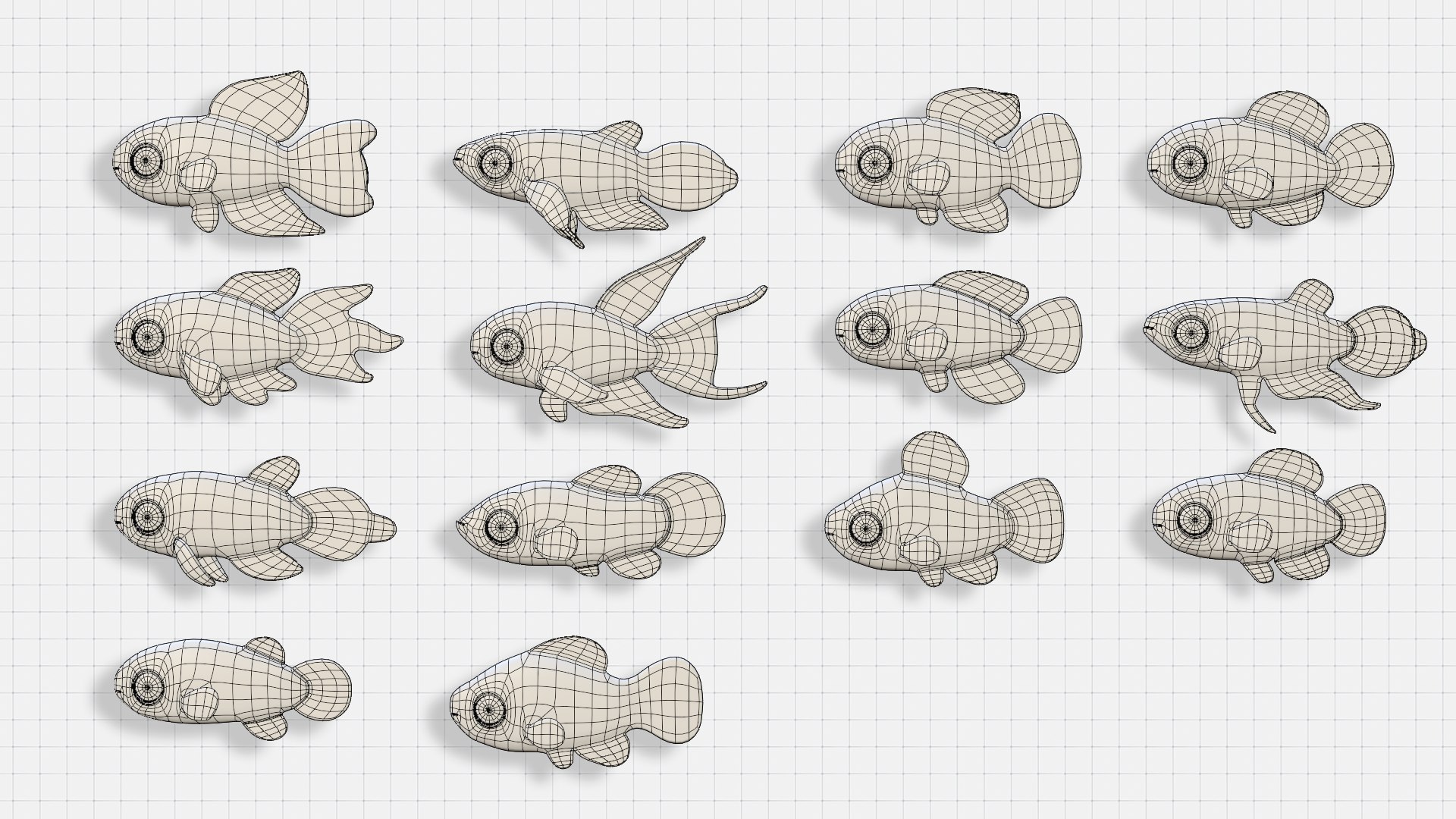 Colorful Fish Collection 3D Model - TurboSquid 2025210