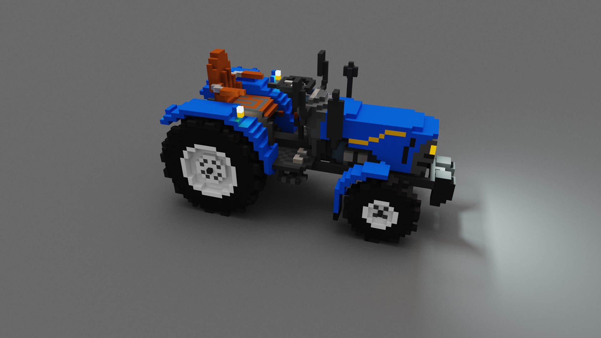 Free 3D Voxel Agricultural Machinery Pack - TurboSquid 1701781