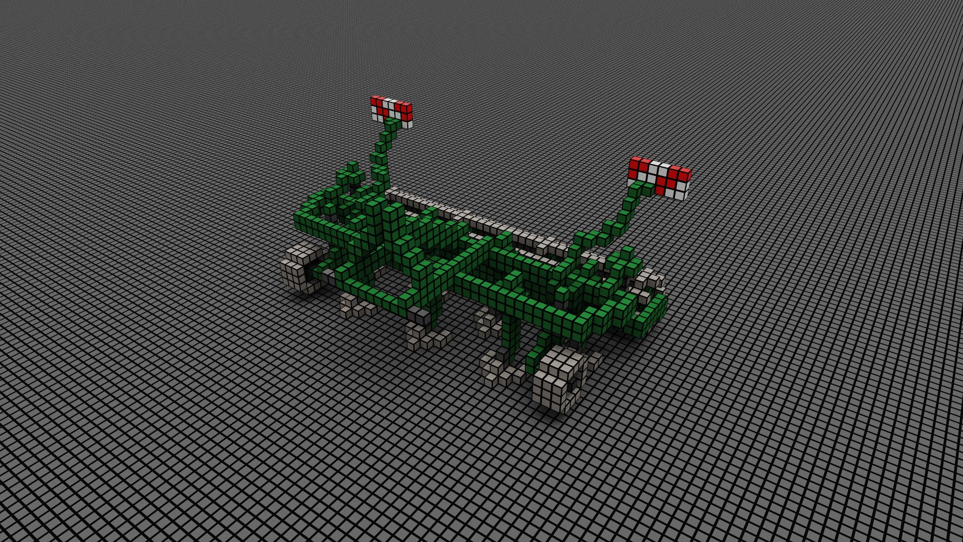 Free 3D Voxel Agricultural Machinery Pack - TurboSquid 1701781