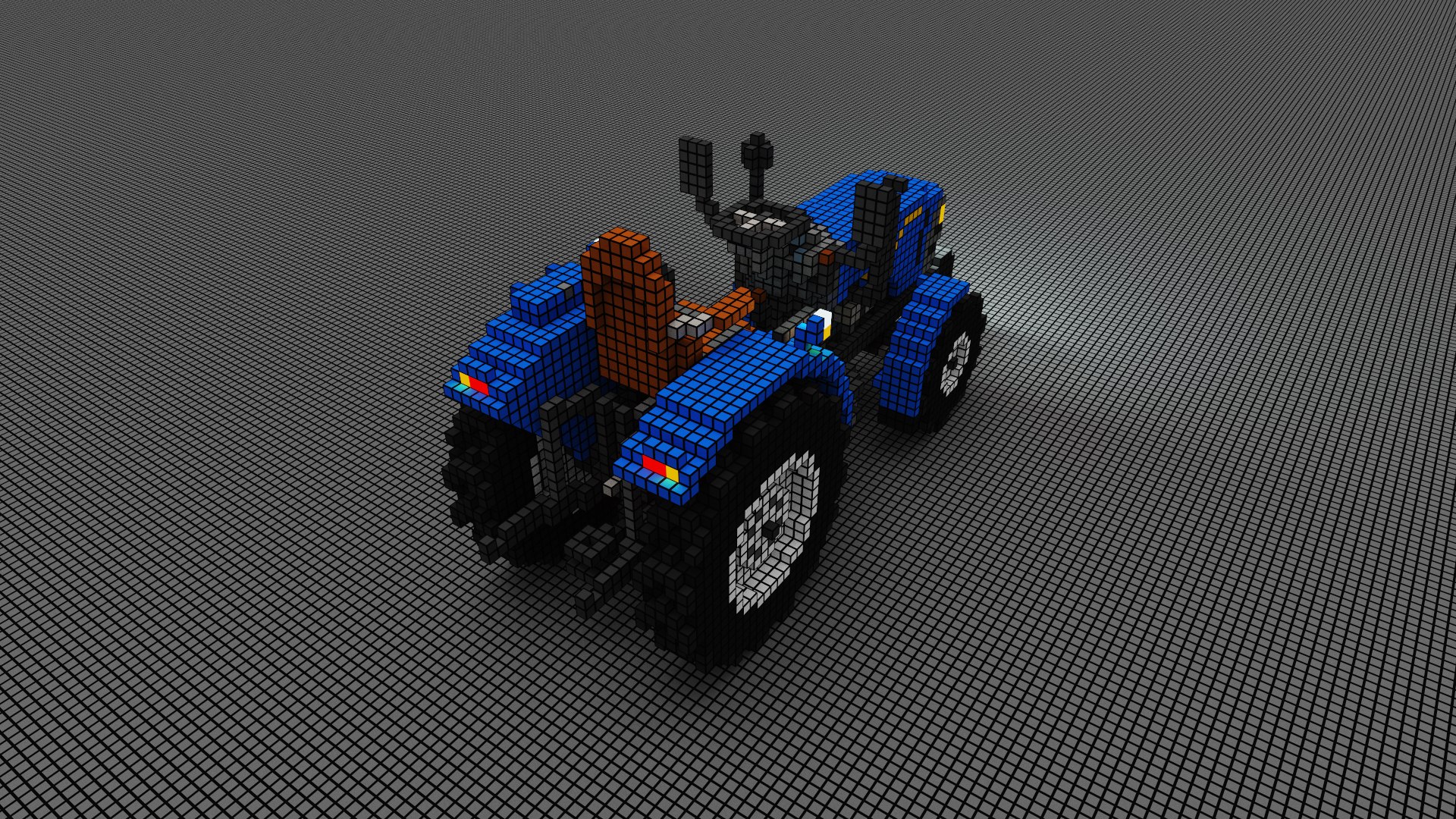 Free 3D Voxel Agricultural Machinery Pack - TurboSquid 1701781