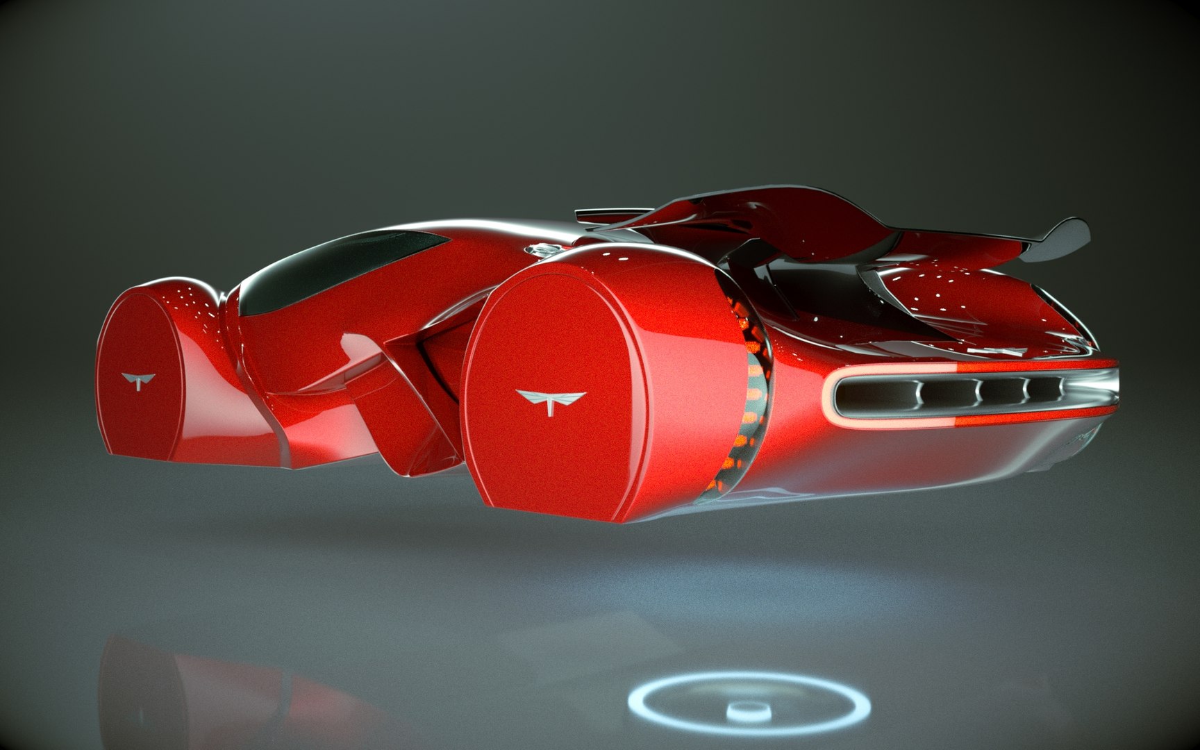 T Hover Car 53 3D Model - TurboSquid 1993474