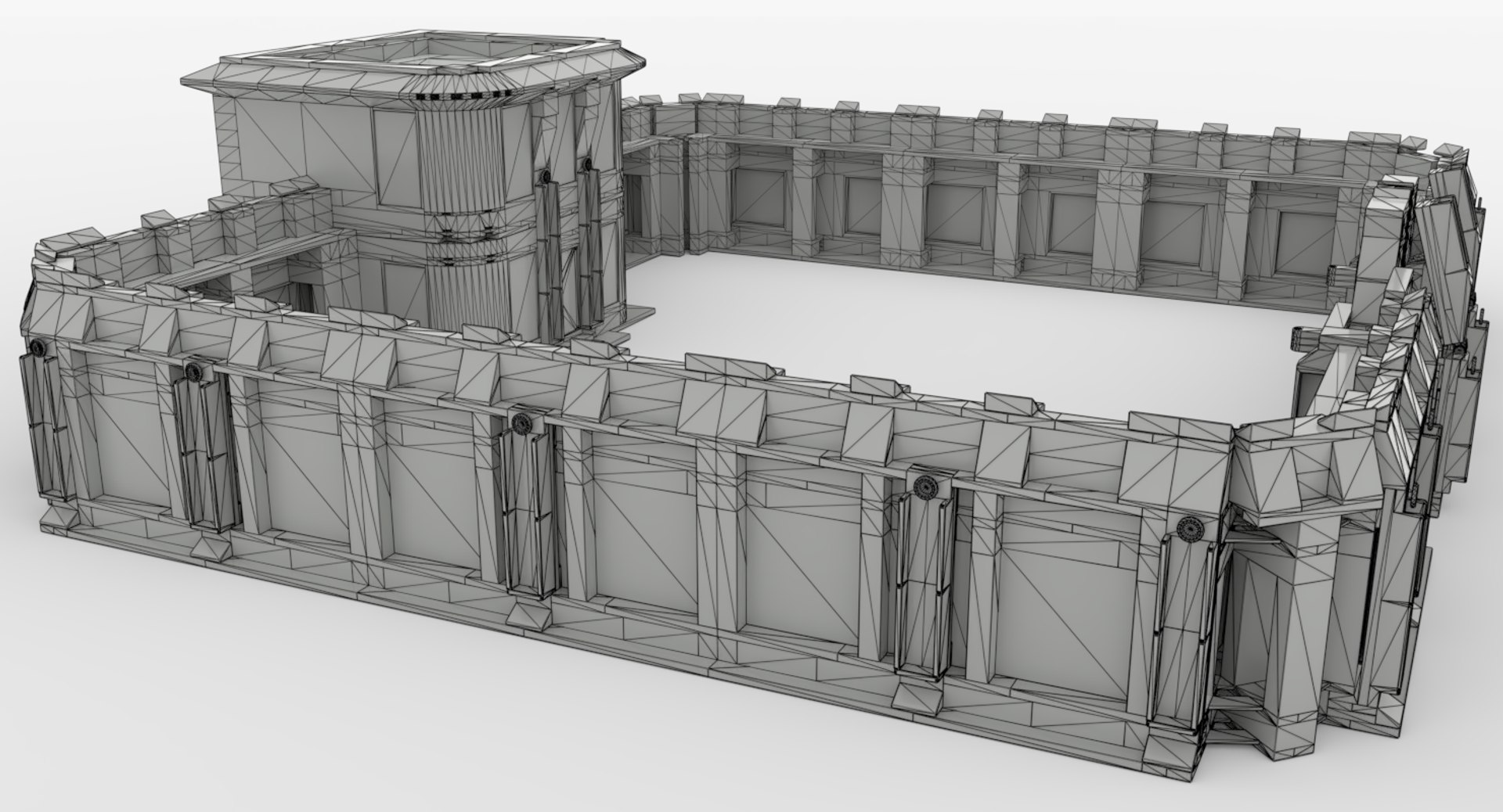 Space Base 3D Model - TurboSquid 1544649