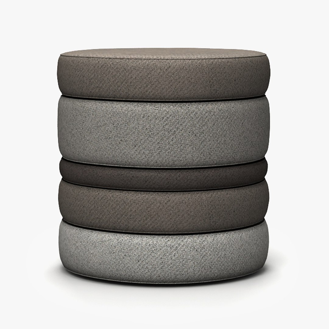 3d Model Pouf