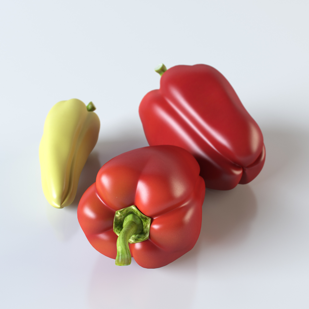 3ds max realistic pepper