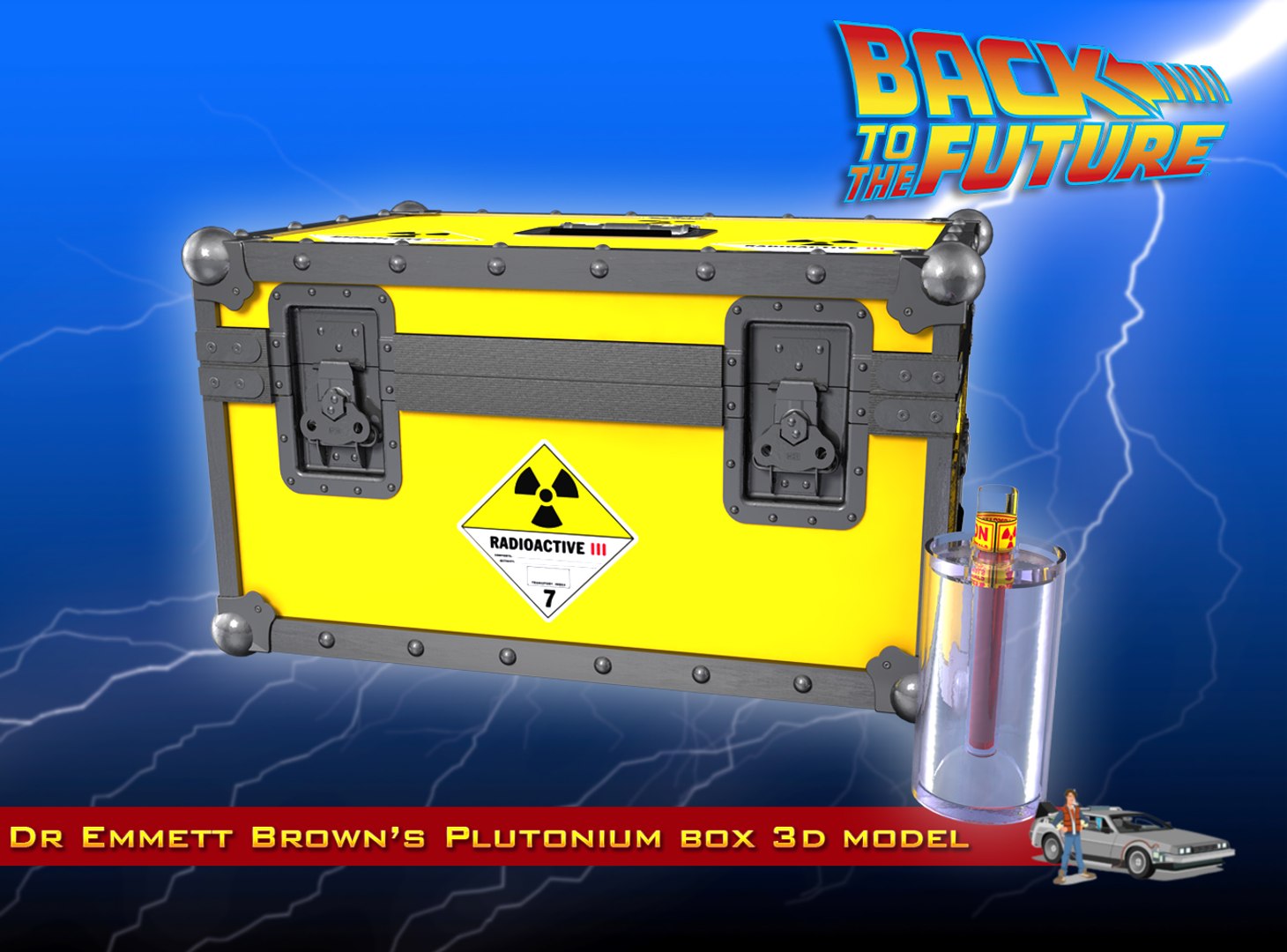 Dr Plutonium Box 3d Model
