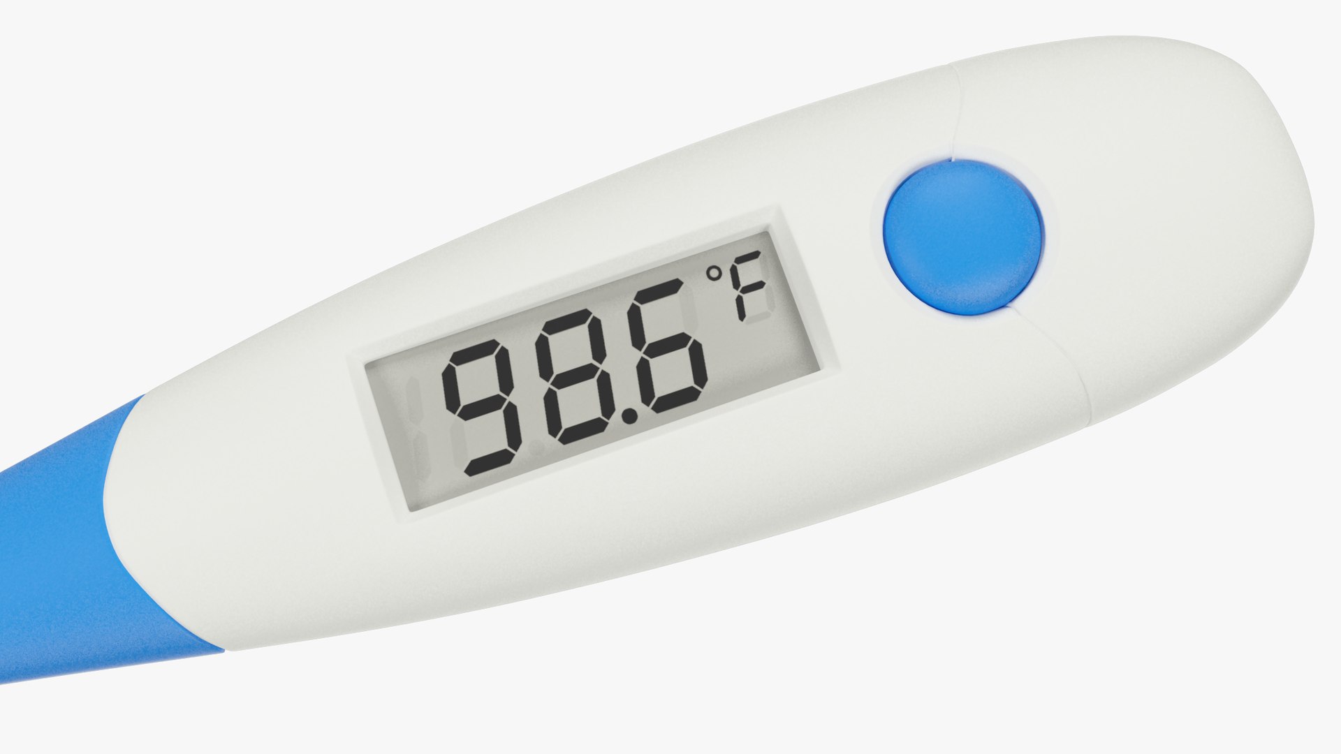 Digital Thermometer 3D Model - TurboSquid 1546497