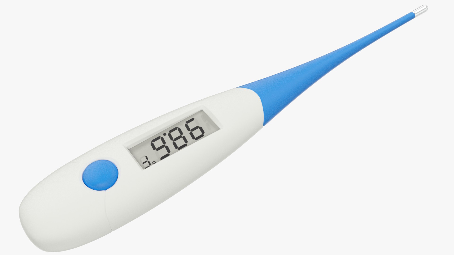 Digital Thermometer 3D Model - TurboSquid 1546497