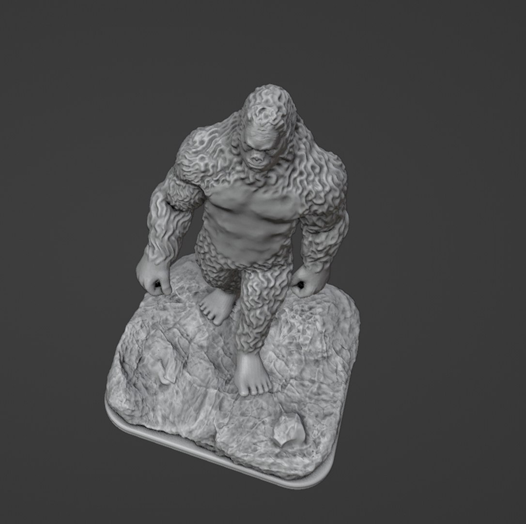 Sasquatch Bigfoot 3D Model - TurboSquid 2072998
