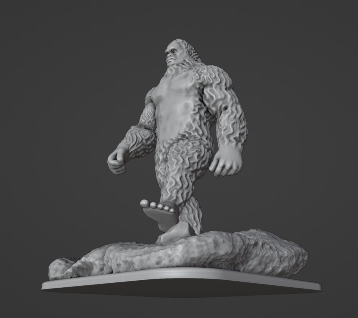 Sasquatch Bigfoot 3D Model - TurboSquid 2072998