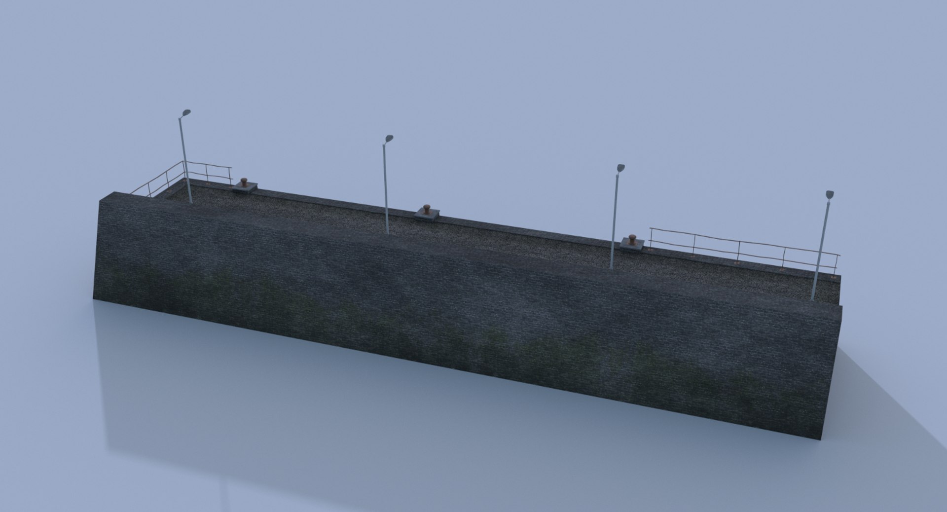 3D Model Pier Points Real - TurboSquid 1160559