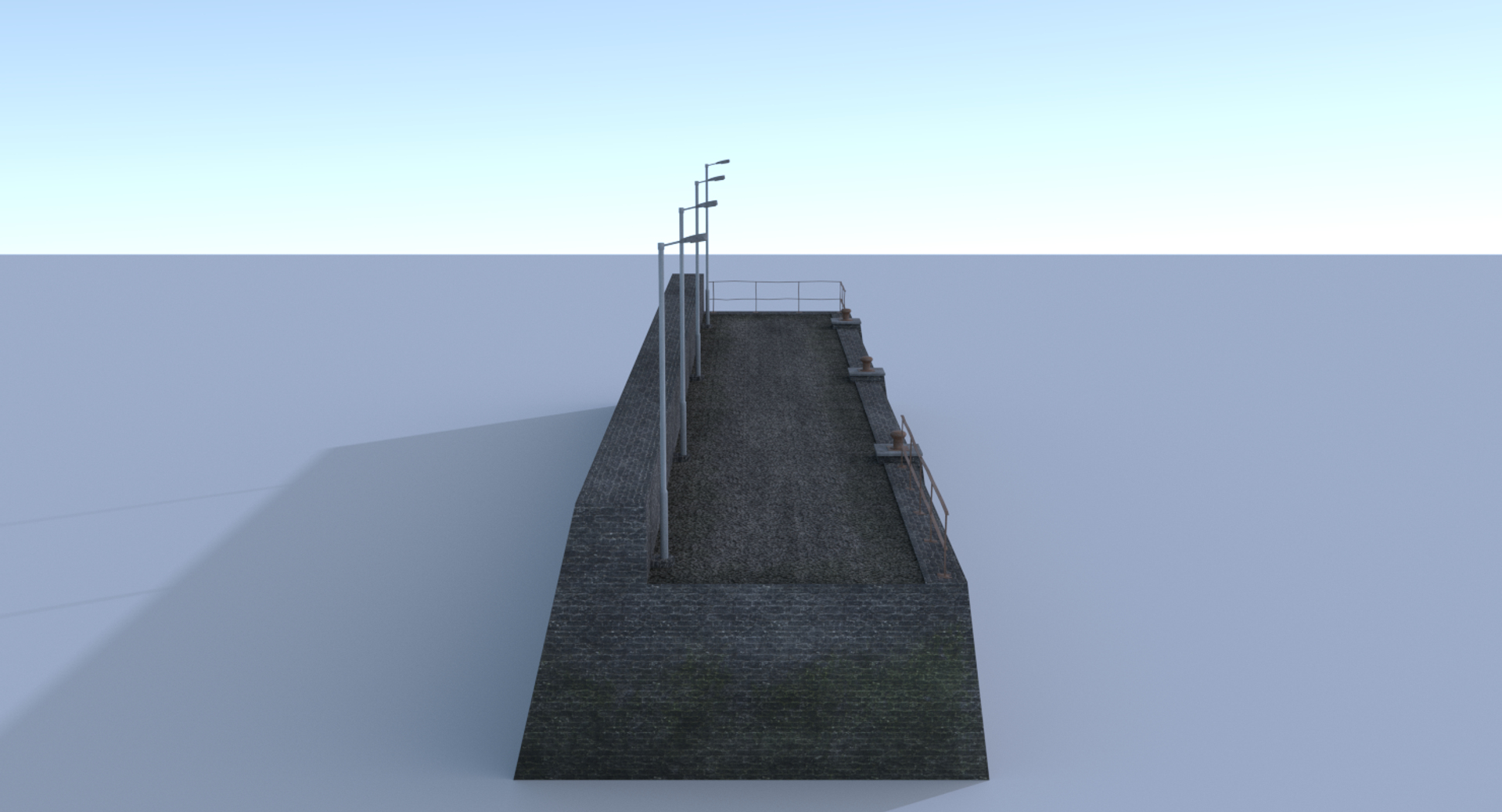 3D Model Pier Points Real - TurboSquid 1160559