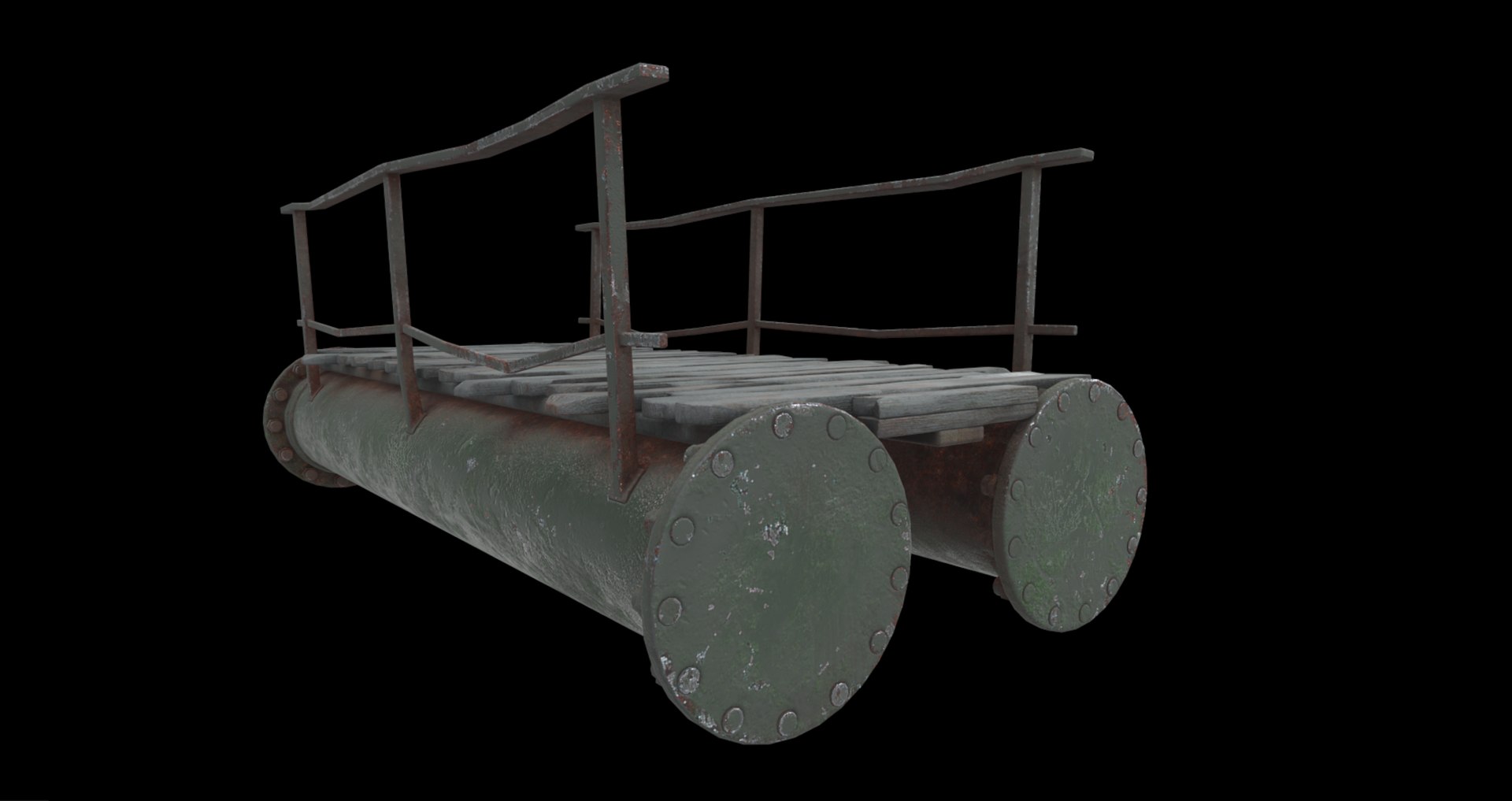 Pipe Raft 01 3D - TurboSquid 2279103