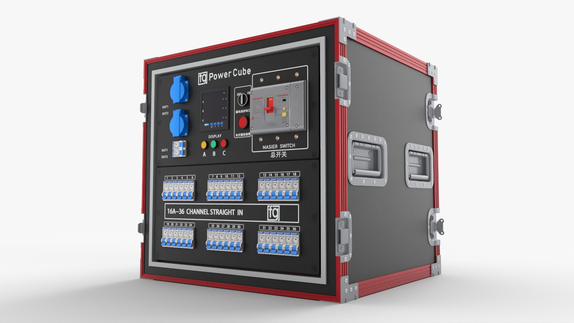 3D Stage Lighting Power Box Outdoor - TurboSquid 2019206