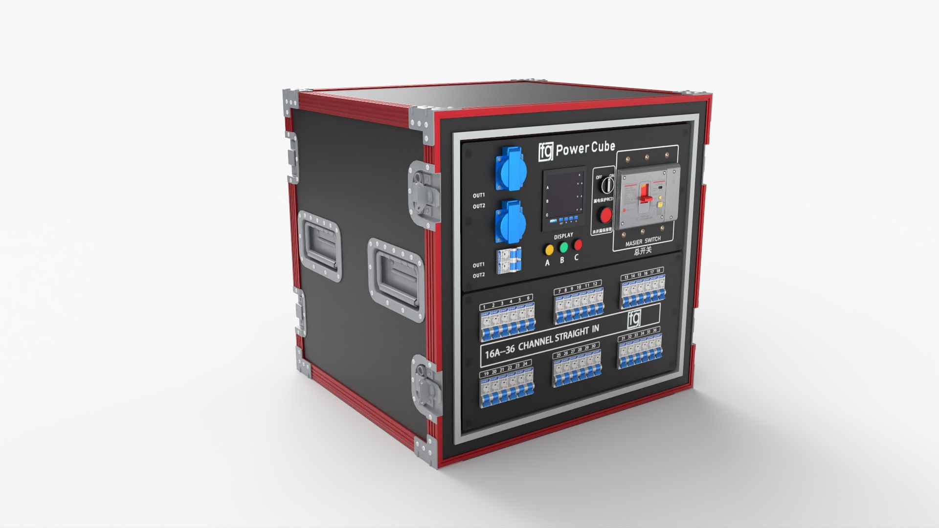 3D Stage Lighting Power Box Outdoor - TurboSquid 2019206