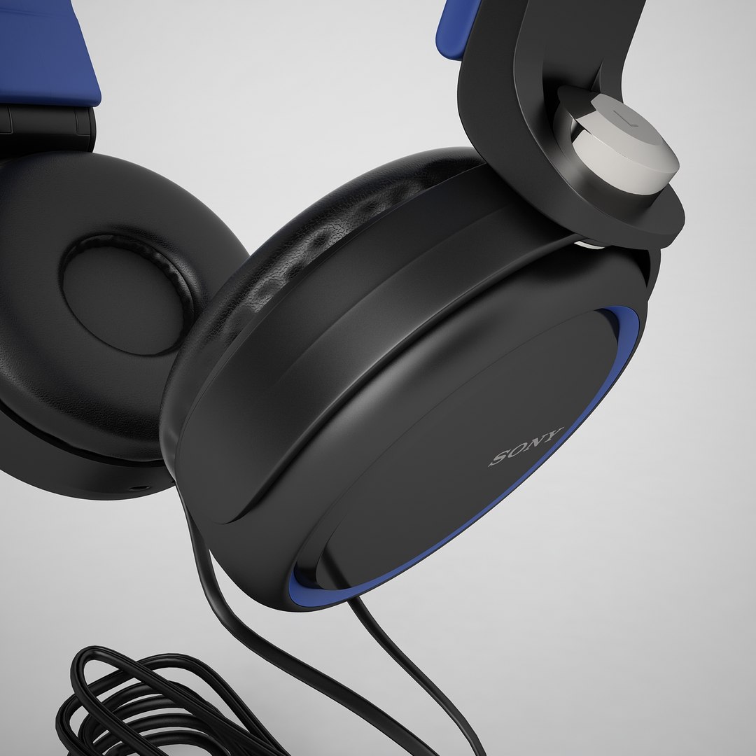 3d sony mdr-xb250