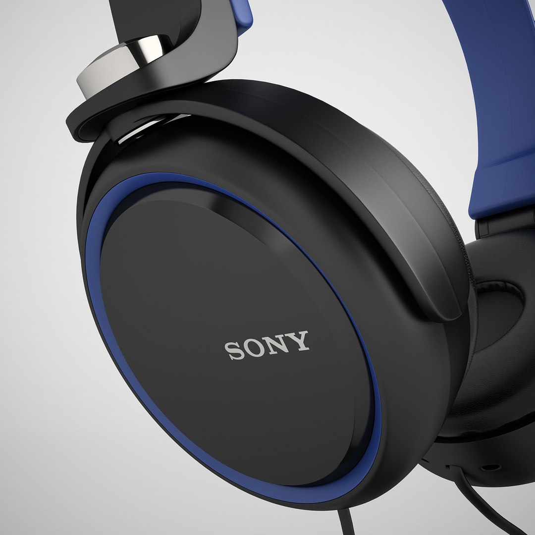 3d sony mdr-xb250