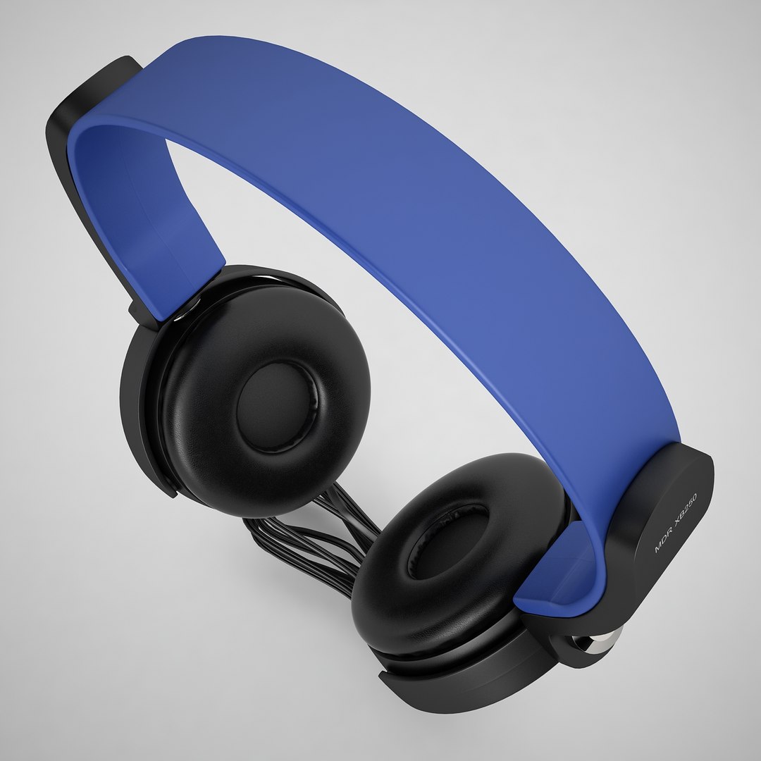 3d sony mdr-xb250