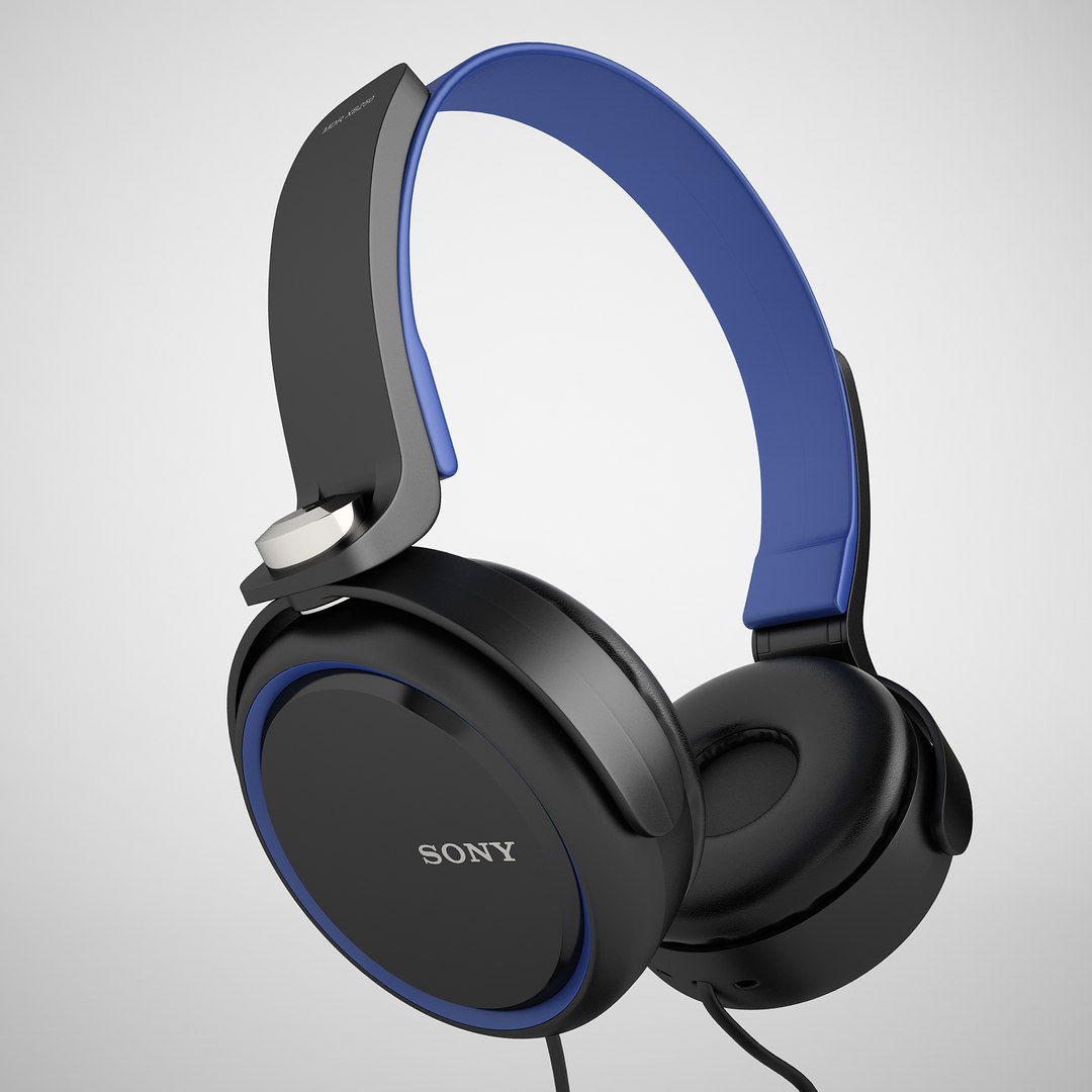 3d sony mdr-xb250