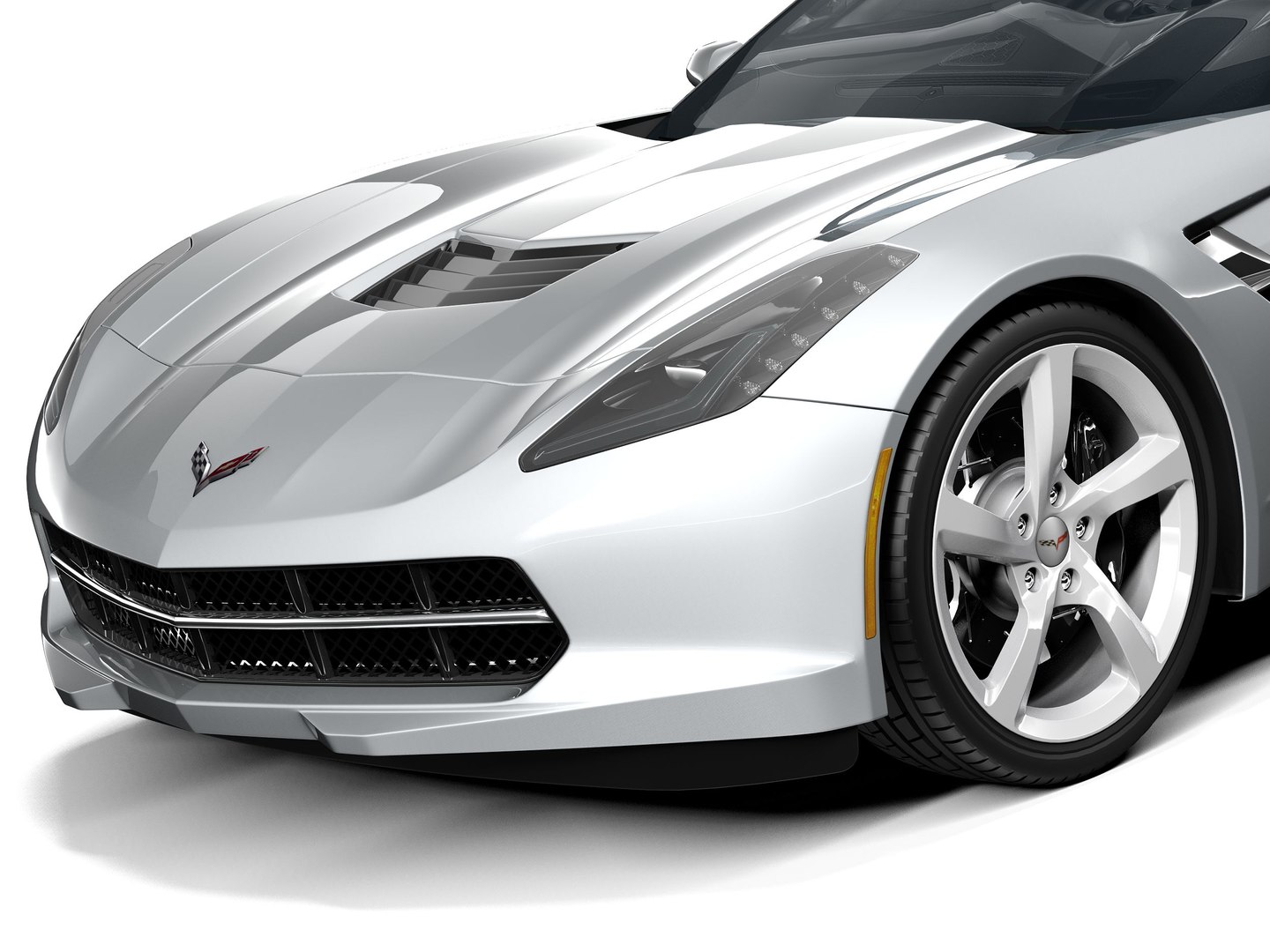 Chevrolet Corvette C7 Stingray Convertible 2014 3D Model - TurboSquid ...