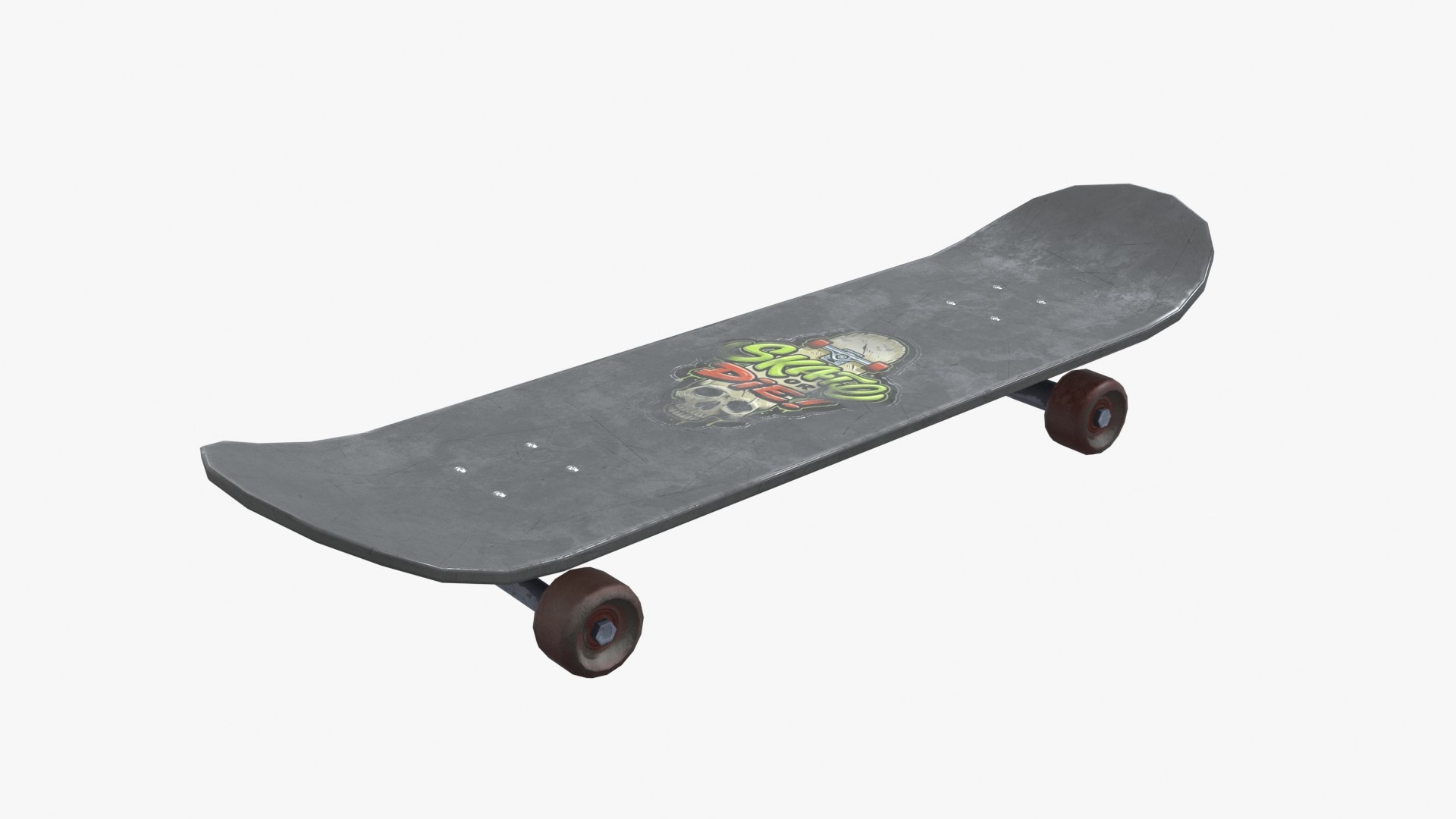 3D Skateboard Skate Model - TurboSquid 1677296