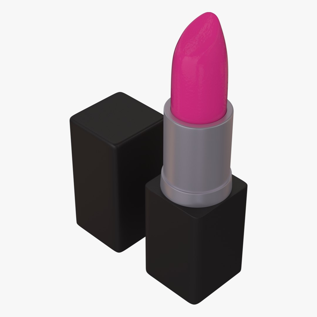 Lipstick Lips 3d Model