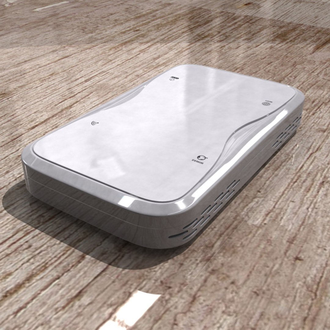 3d Model Wireless Wimax Modem
