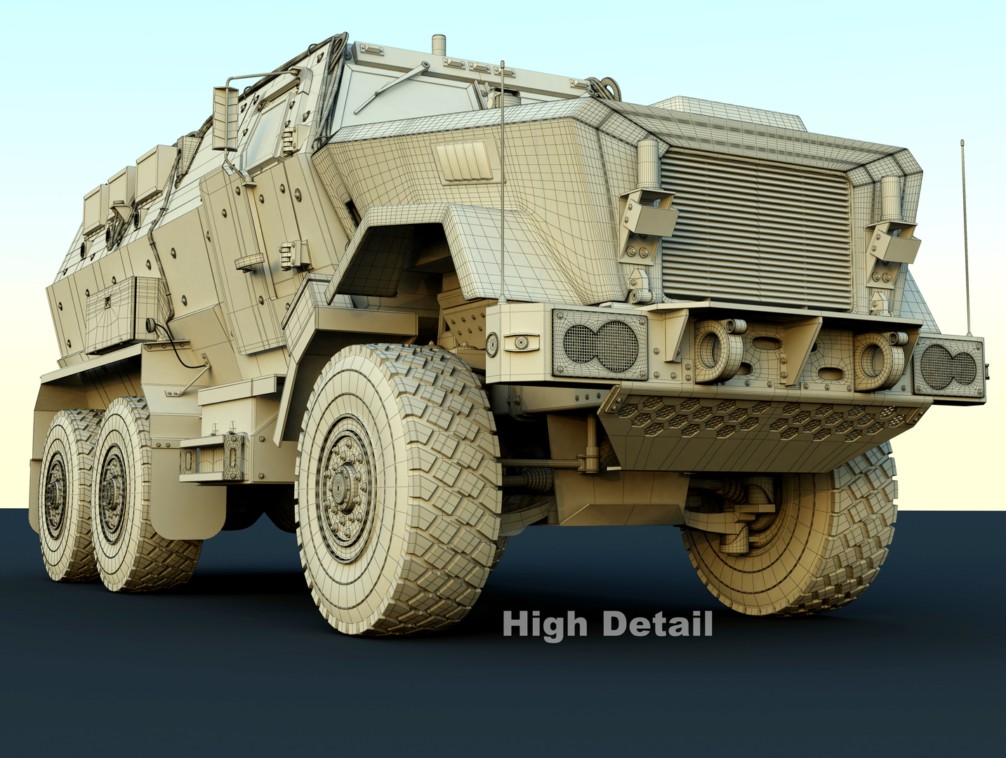 modelo 3d Caiman v2 mrap vehículo - TurboSquid 612101