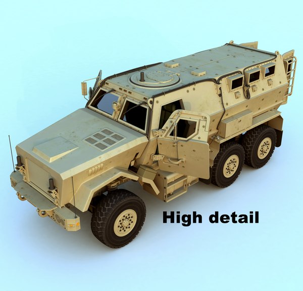 modelo 3d Caiman v2 mrap vehículo - TurboSquid 612101