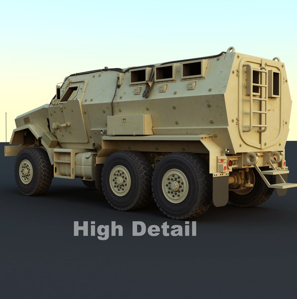 modelo 3d Caiman v2 mrap vehículo - TurboSquid 612101