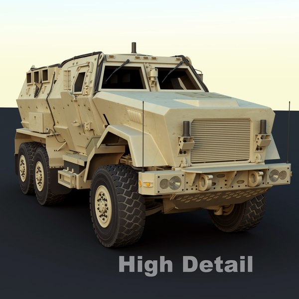modelo 3d Caiman v2 mrap vehículo - TurboSquid 612101