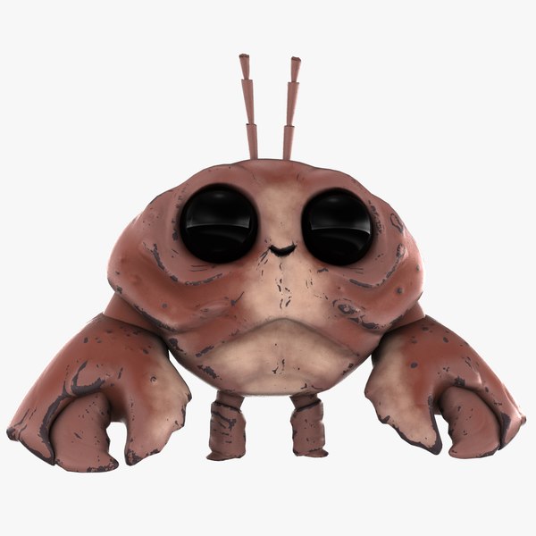 Cartoon mr crab 3D - TurboSquid 1386540