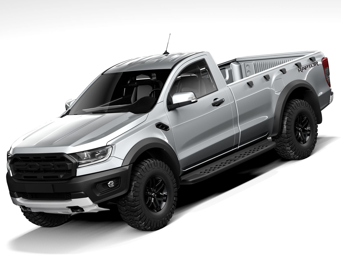 3D Ford Ranger Raptor Single Cab 2019 - TurboSquid 2224223