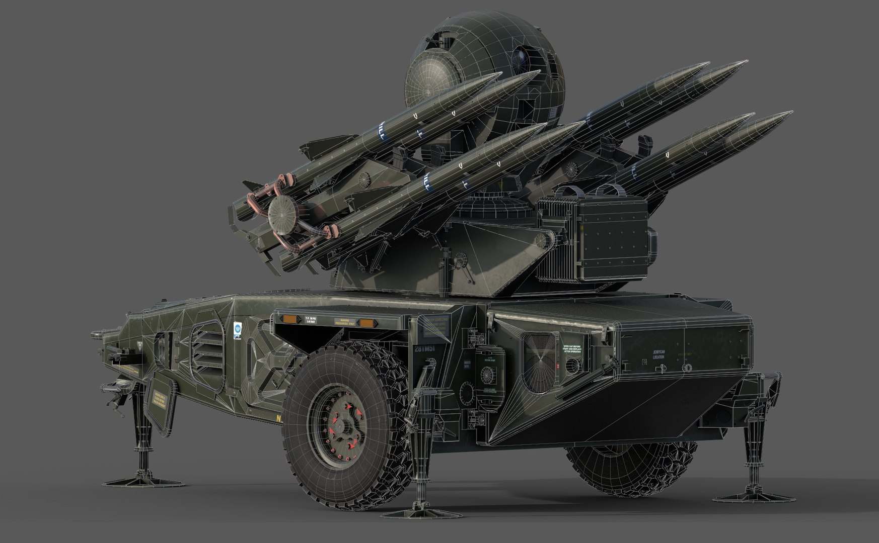 3D Rapier Misslie FSC - TurboSquid 2123952