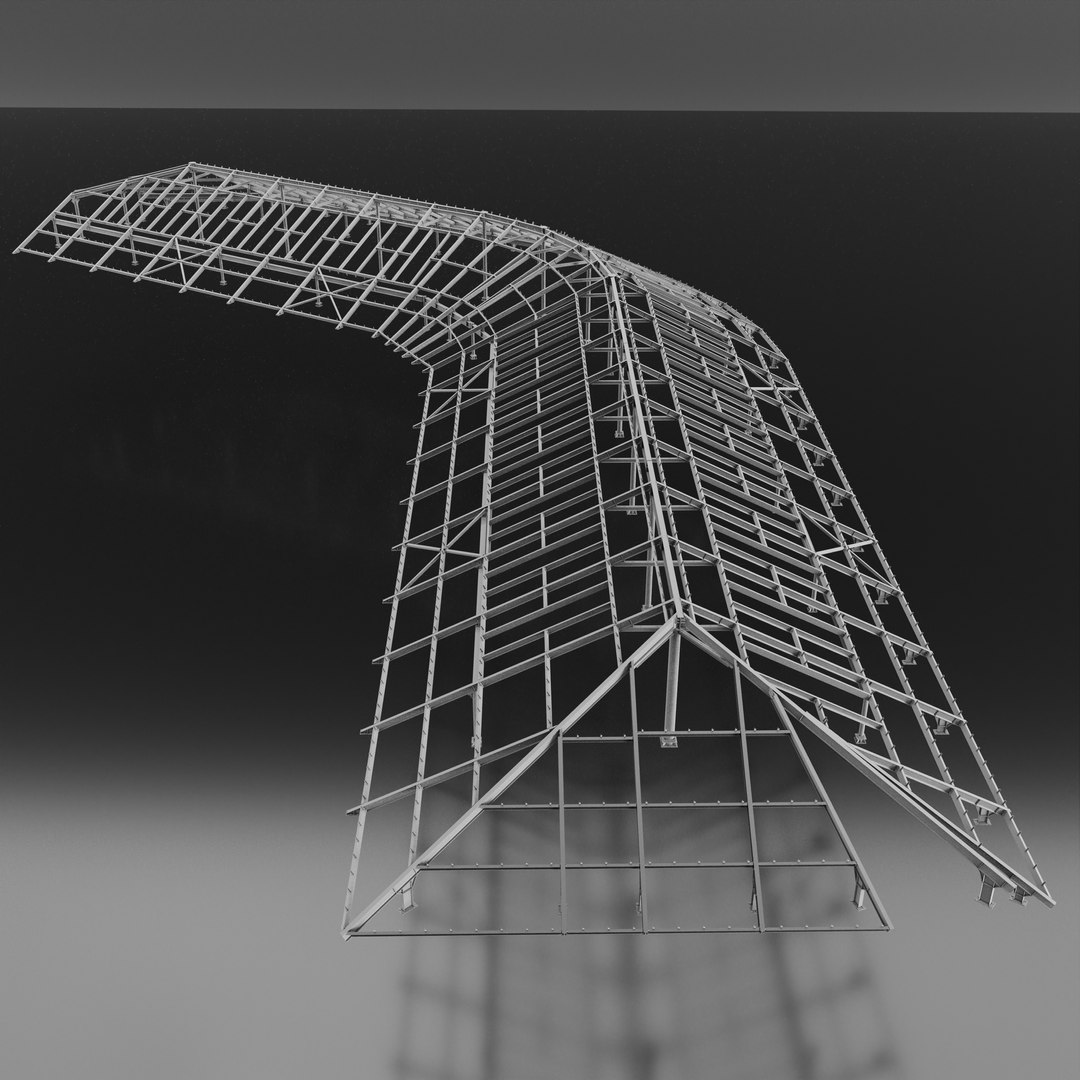 3D Model Roof Metal - TurboSquid 2244895