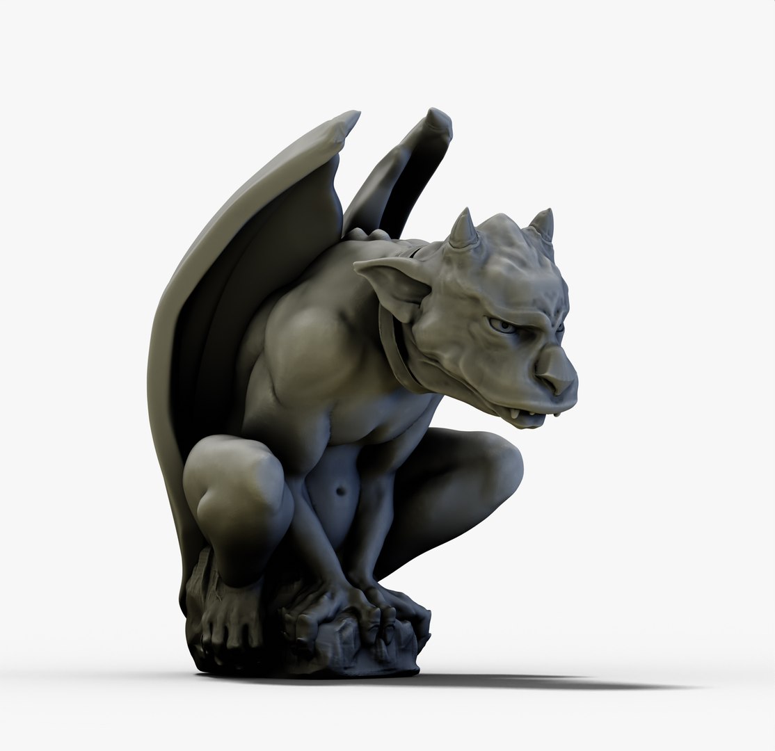 3D Gargoyle Model - TurboSquid 2103489