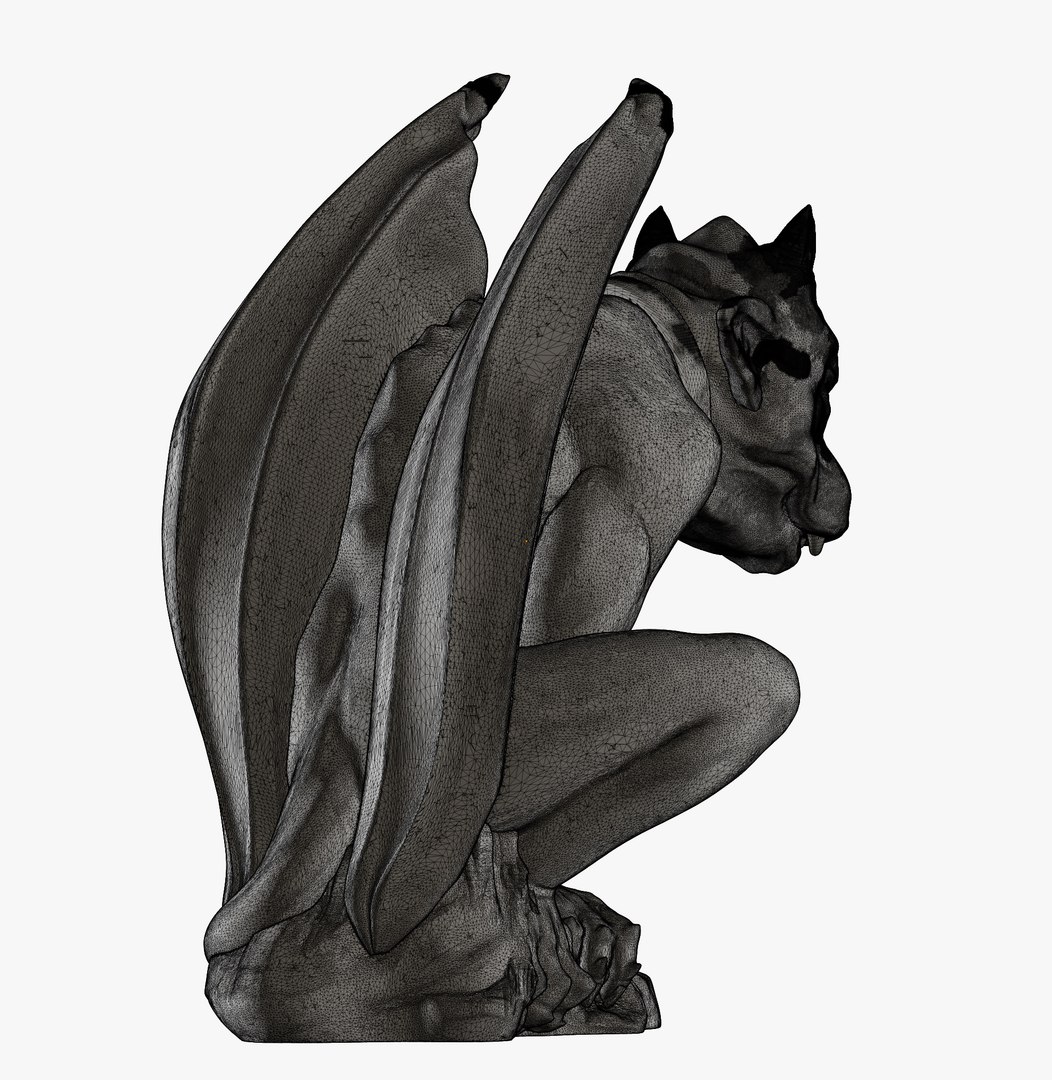 3D Gargoyle Model - TurboSquid 2103489