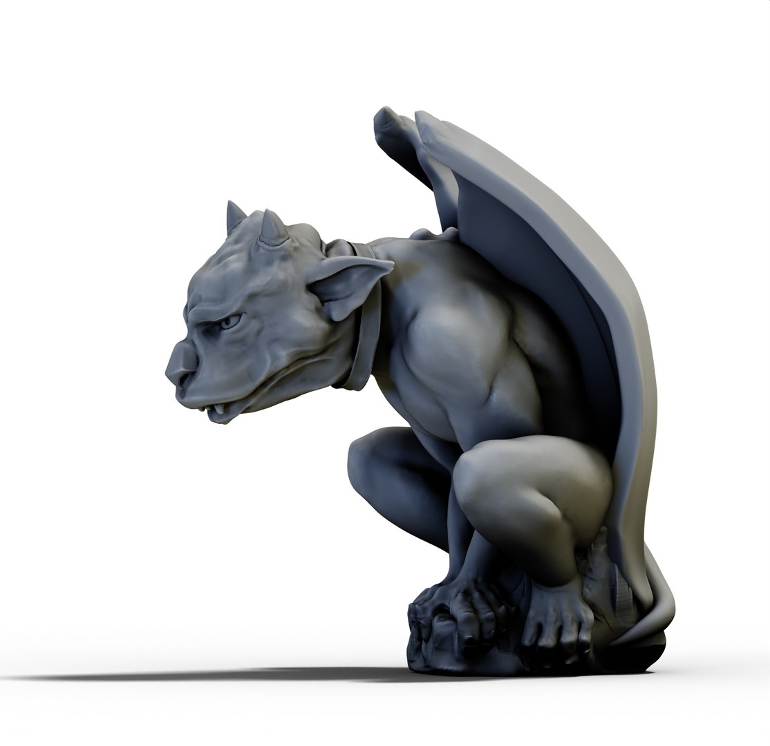 3D Gargoyle Model - TurboSquid 2103489