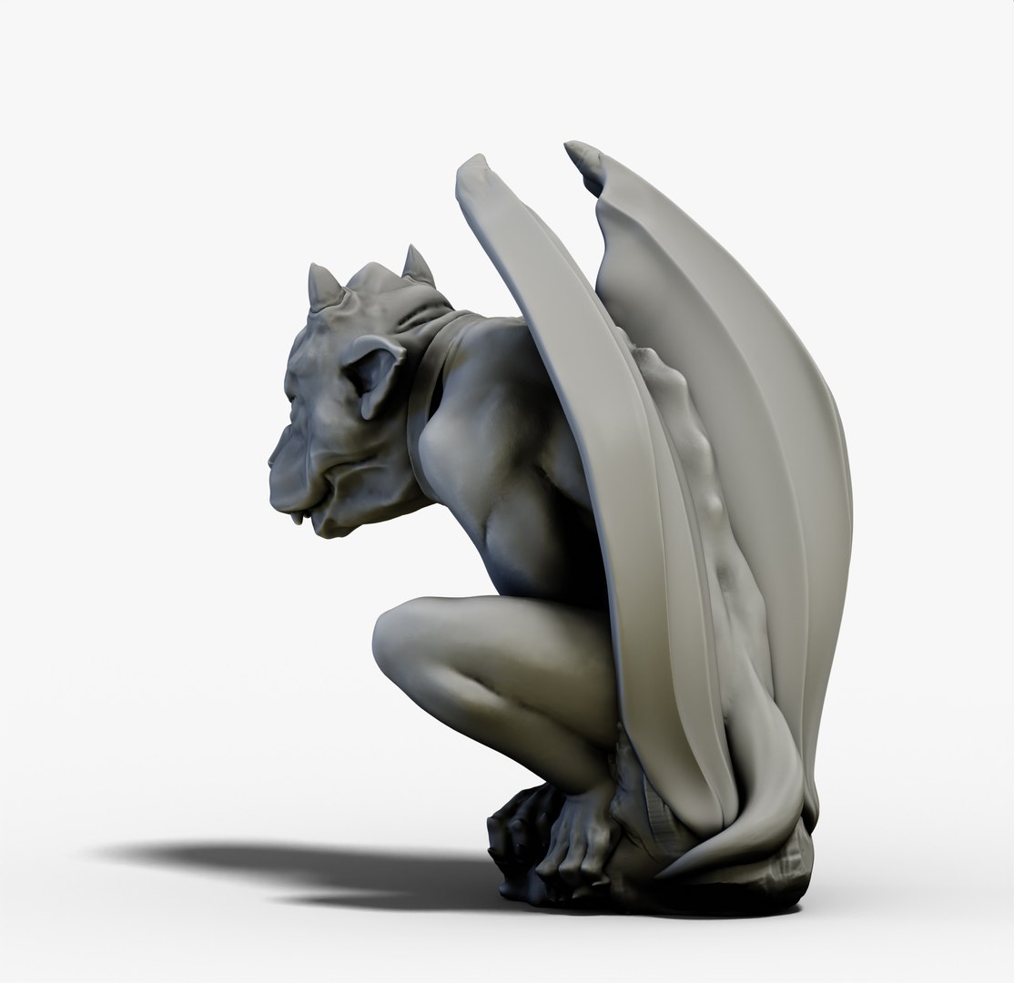 3D Gargoyle Model - TurboSquid 2103489