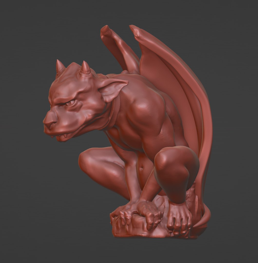 3D Gargoyle Model - TurboSquid 2103489
