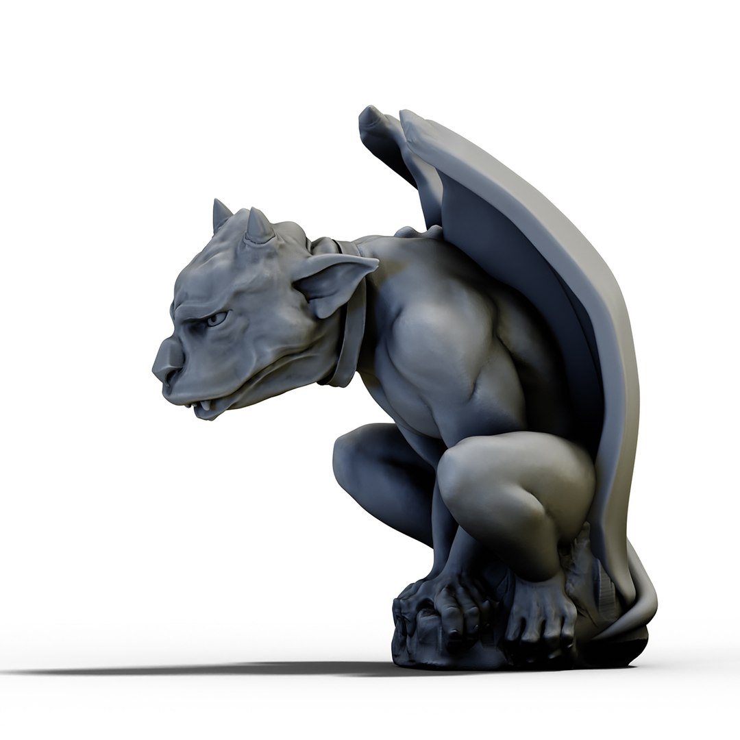 3D Gargoyle Model - TurboSquid 2103489