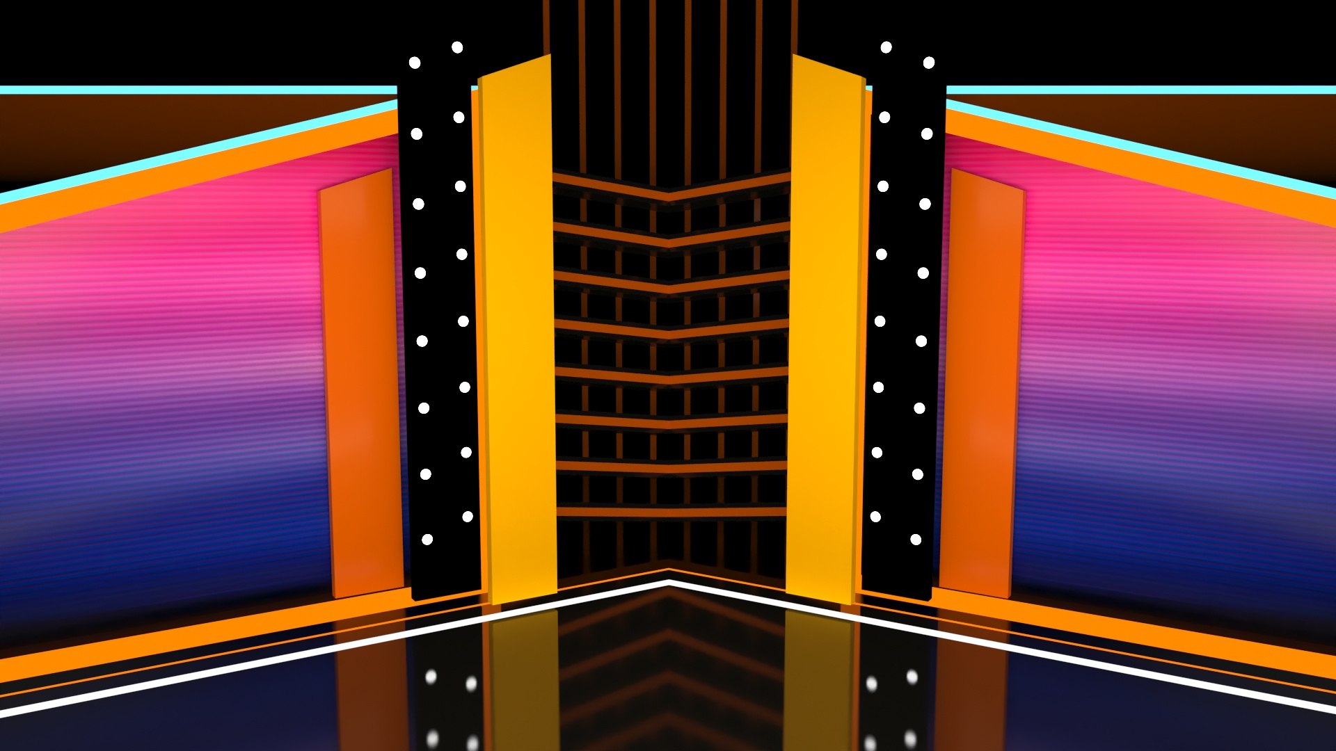 Tv Studio Competition Design 3D Model - TurboSquid 1908591