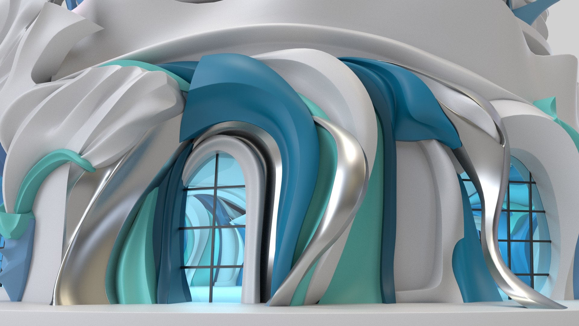 Metaverse Seafood Restaurant X3 Concept 3D Model - TurboSquid 2084322