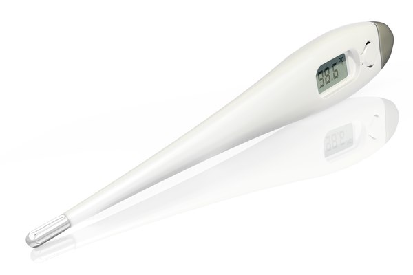 3d model digital thermometer