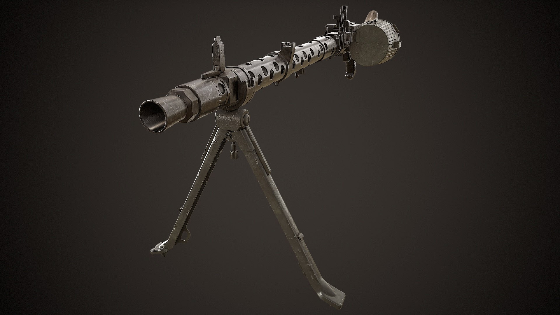 3D MG-34 - TurboSquid 2230375