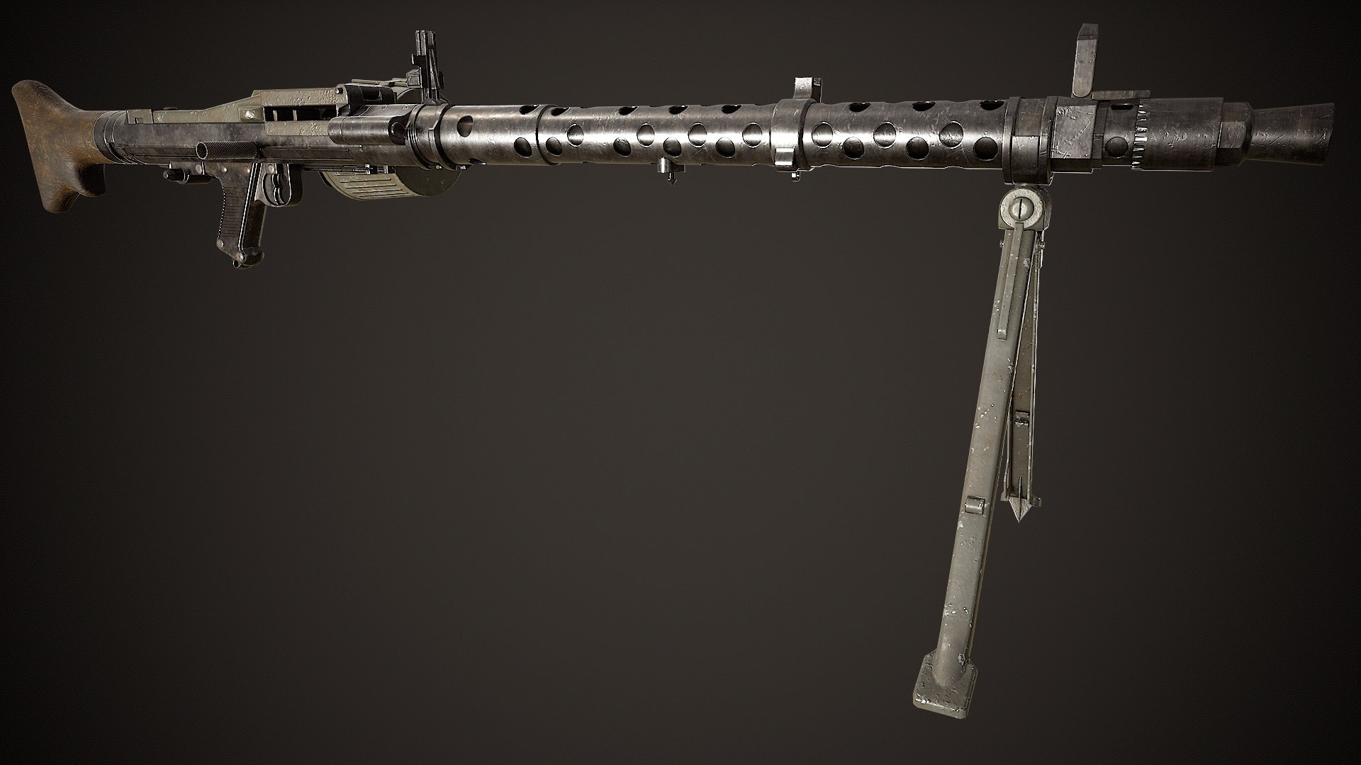 3D MG-34 - TurboSquid 2230375