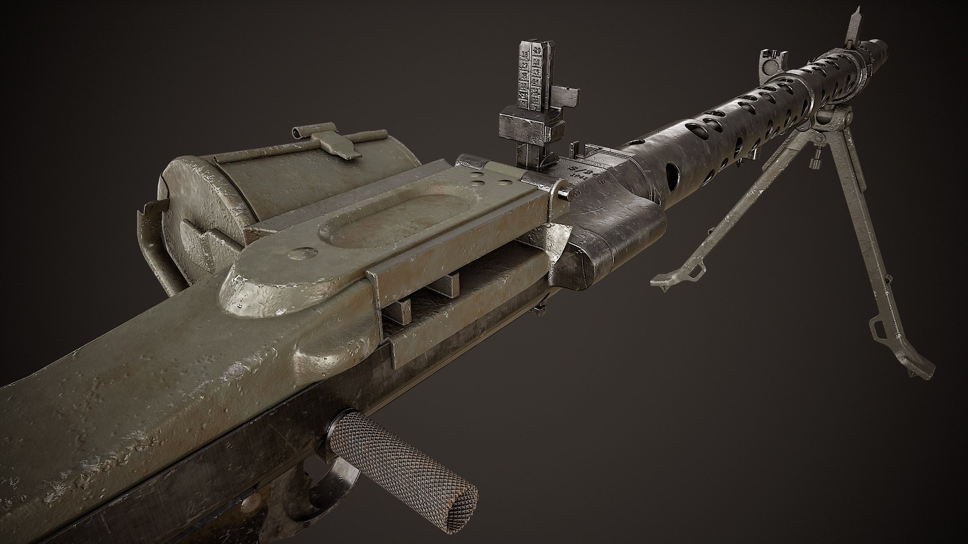 3D MG-34 - TurboSquid 2230375