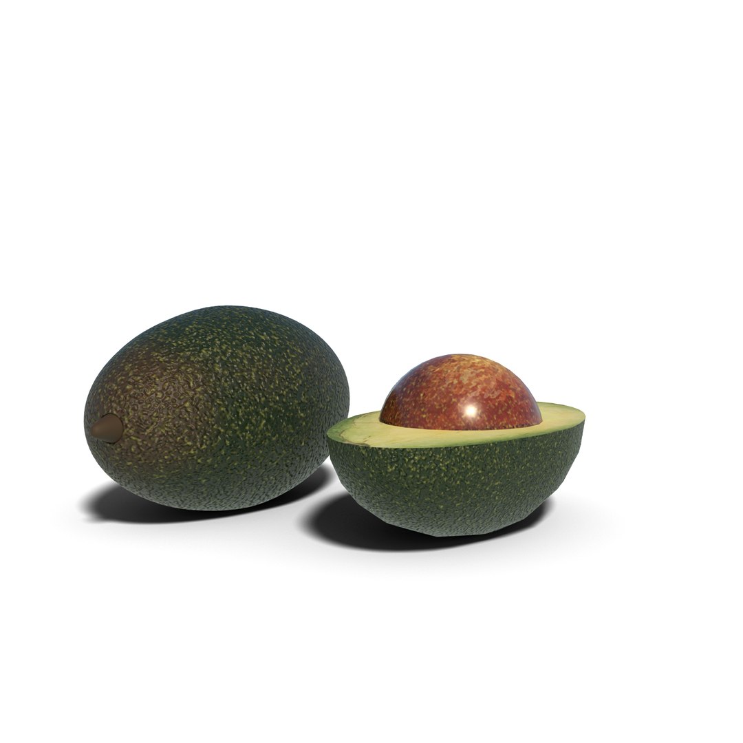 Avocado 3D - TurboSquid 2084775