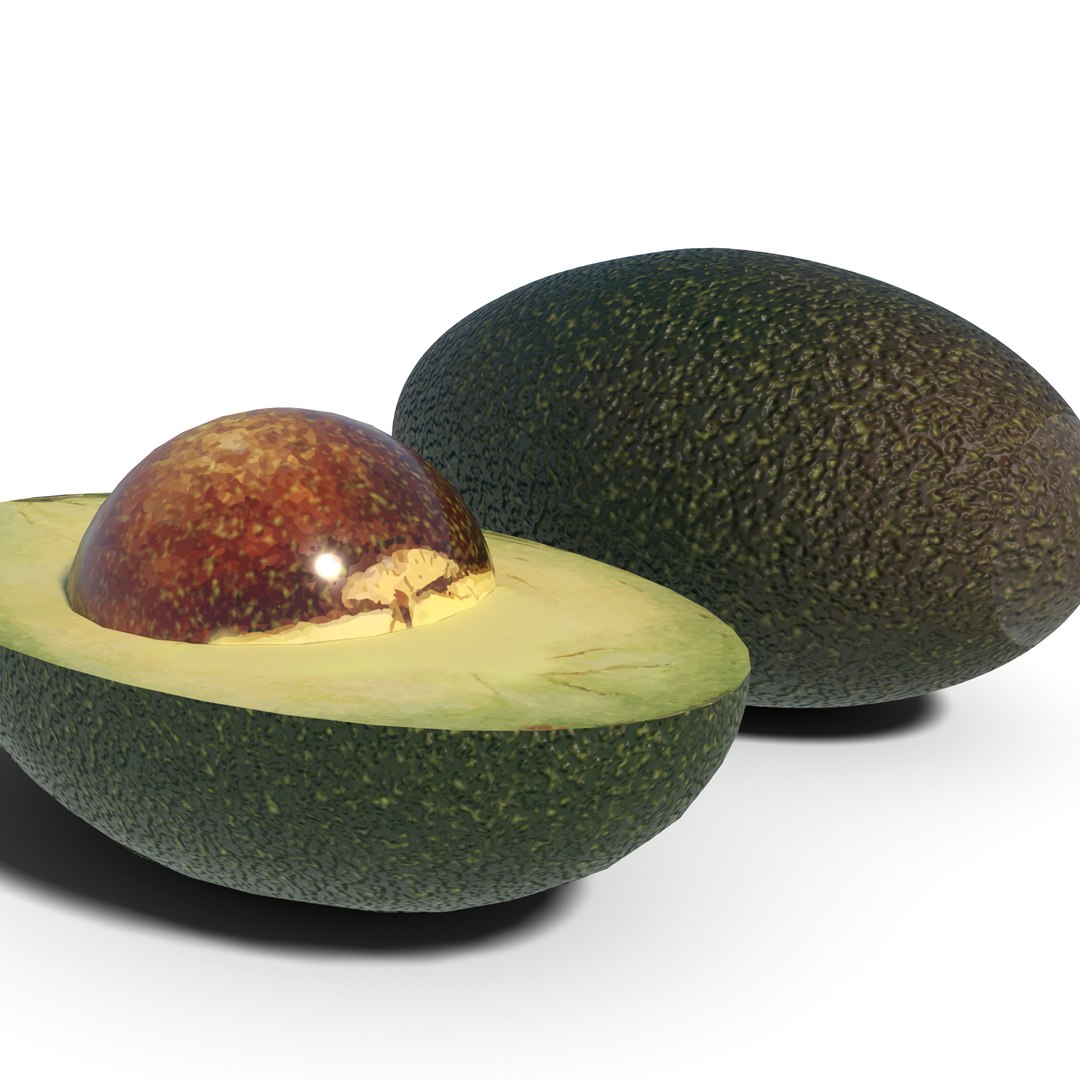 Avocado 3D - TurboSquid 2084775