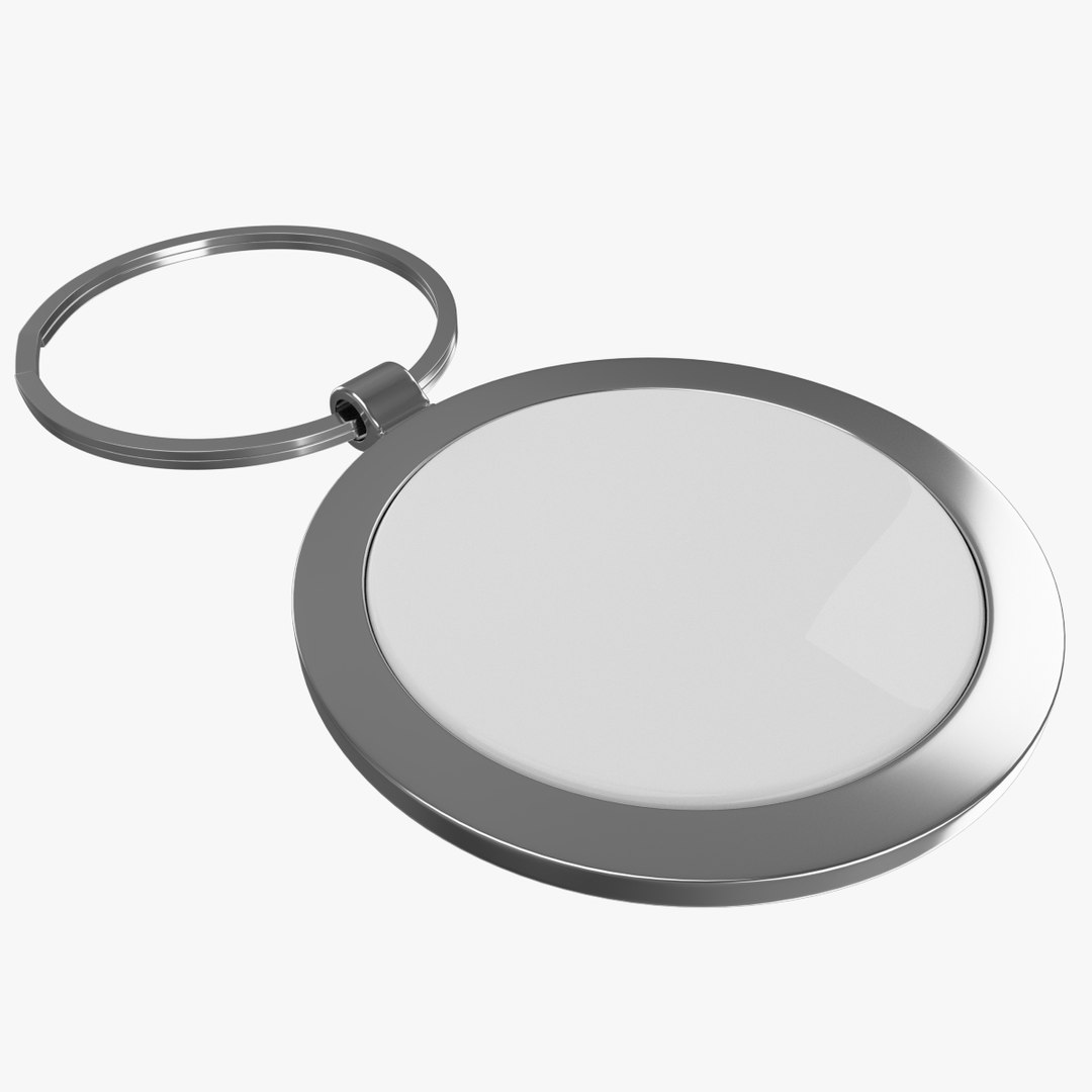 keyring ring keys 3d model