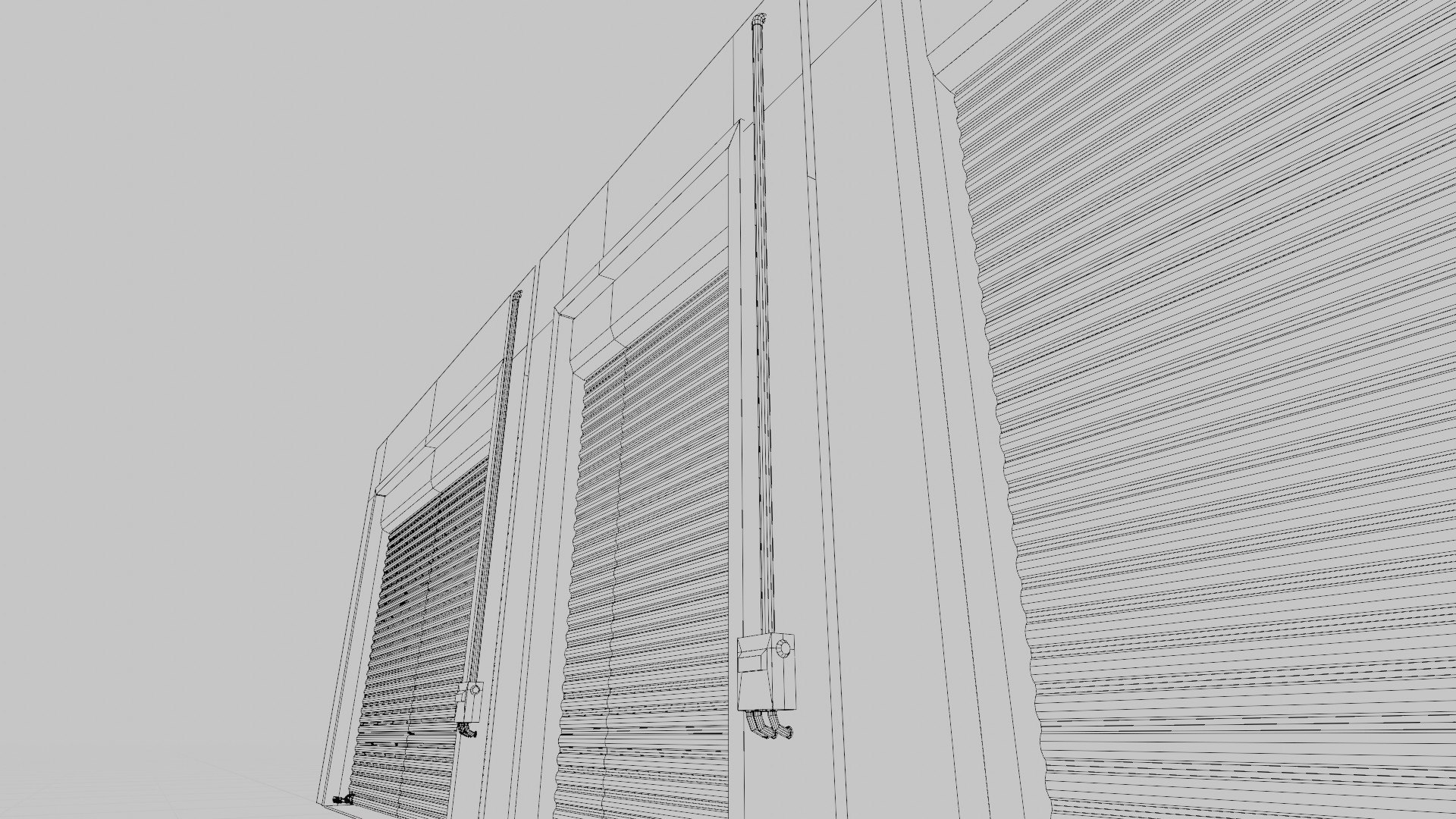 3D Rolling Shutter Door Shop Front 4k Pbr Textures - TurboSquid 1880381